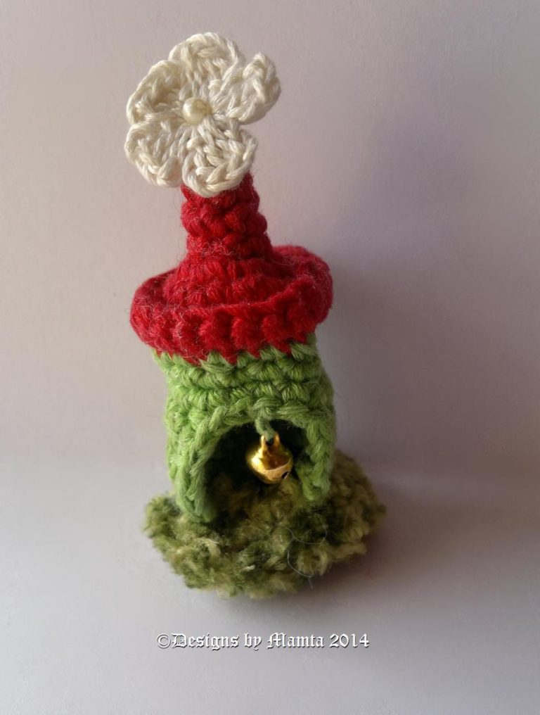 Crochet Gnome House Pattern | Miniature Crochet Amigurumi Patterns