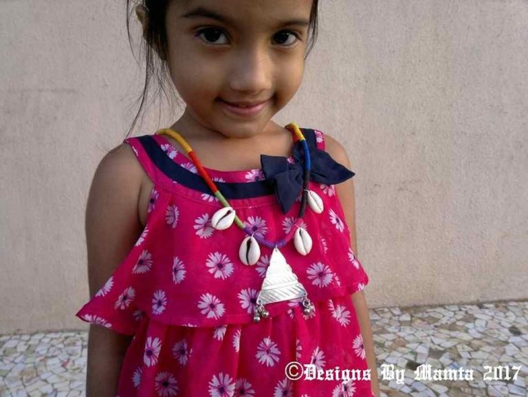 Cowrie Shell Hippie Necklace | Colorful Handmade Jewelry