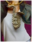Crochet Saxophone Jewelry Pattern | Unusual & Miniature Crochet Pattern
