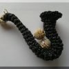 Crochet Saxophone Jewelry Pattern | Unusual & Miniature Crochet Pattern