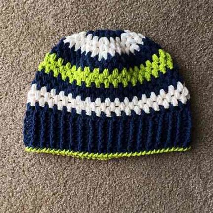 Slouchy Beanie Crochet Pattern A Designer Bobbles Hat For Men Women