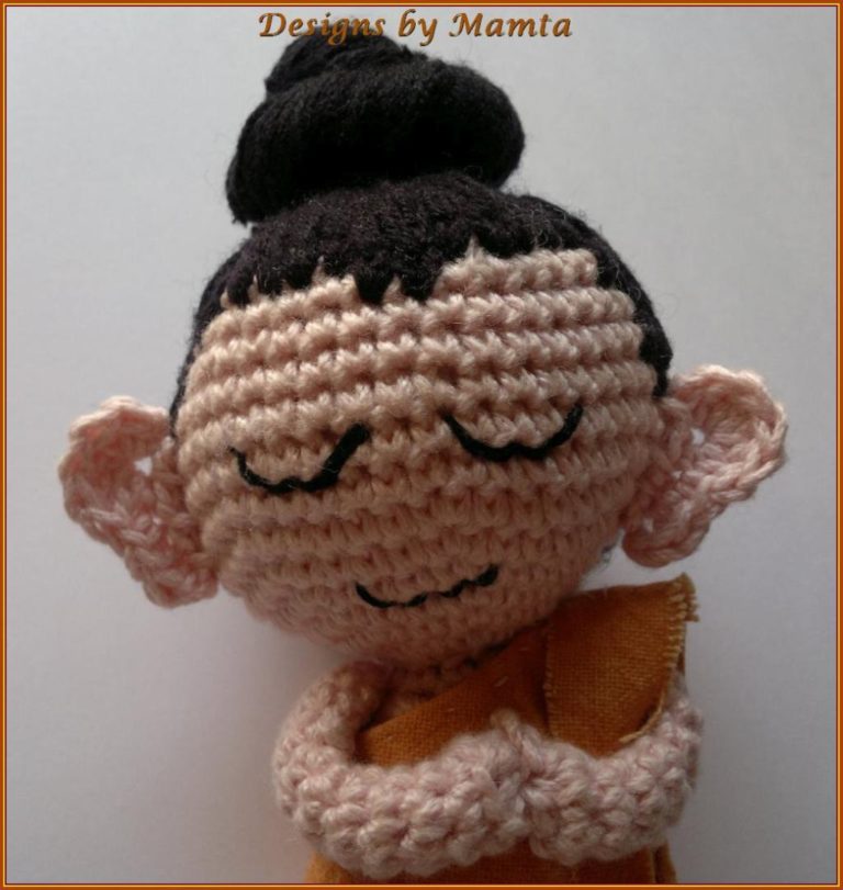 Crochet Baby Buddha Amigurumi Pattern | Unique Crochet Patterns
