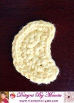 Crochet Moon Applique Pattern For Spring & Easter | Easy Patterns