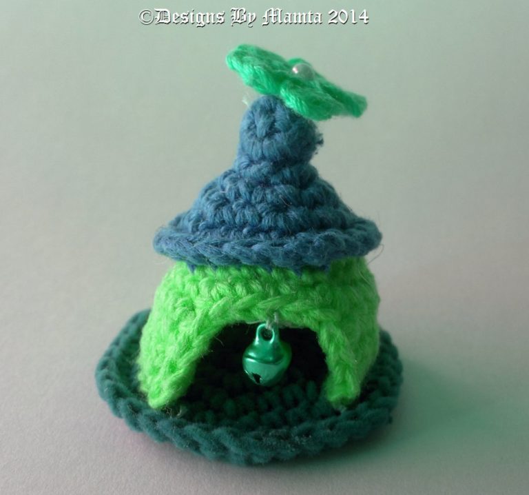 Crochet Gnome House Pattern | Miniature Crochet Amigurumi Patterns