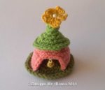 Crochet Gnome House Pattern | Miniature Crochet Amigurumi Patterns