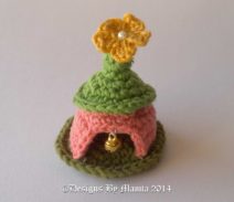 Crochet Gnome House Pattern | Miniature Crochet Amigurumi Patterns