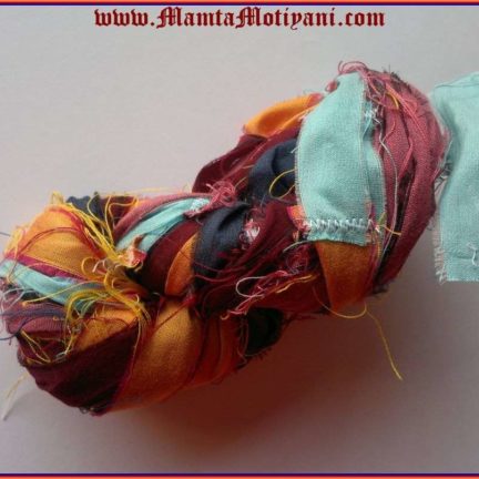 Sari Ribbon Yarn | Forest Fall | Inspirational Colors Of The Nature